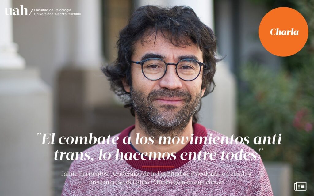 Jaime Barrientos participó de conversatorio y lanzamiento del libro ...